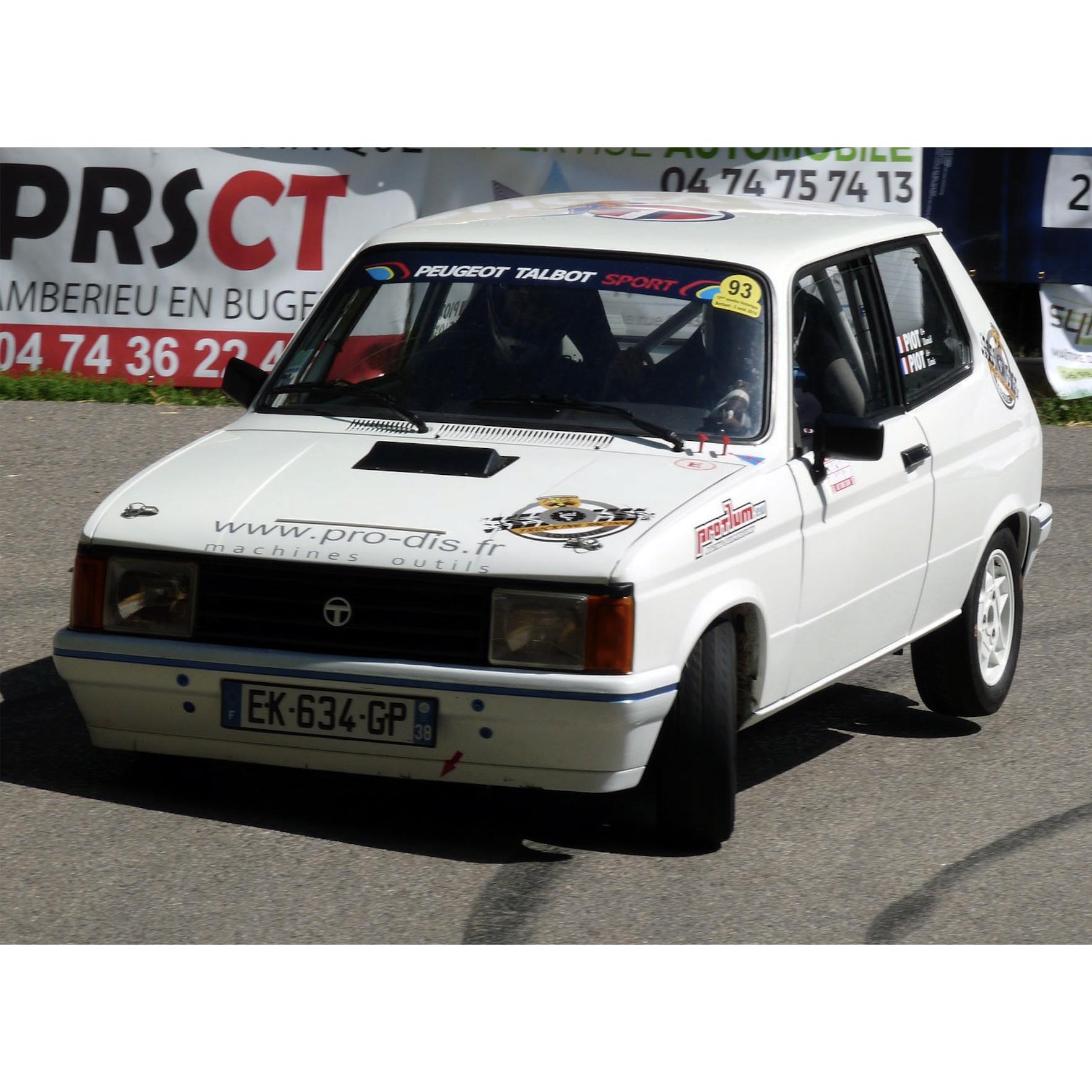 Talbot Samba Rallye GrA GrB VHC VHRS - Protlum Suspensions
